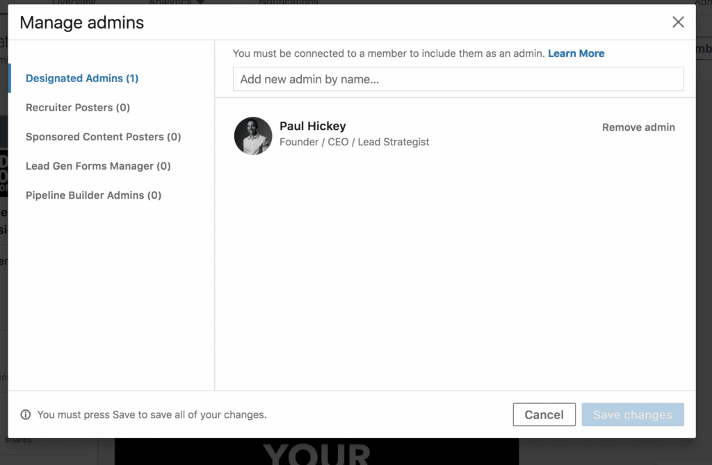 Digital Marketing | How To Manage Admins On Your Company LinkedIn Page