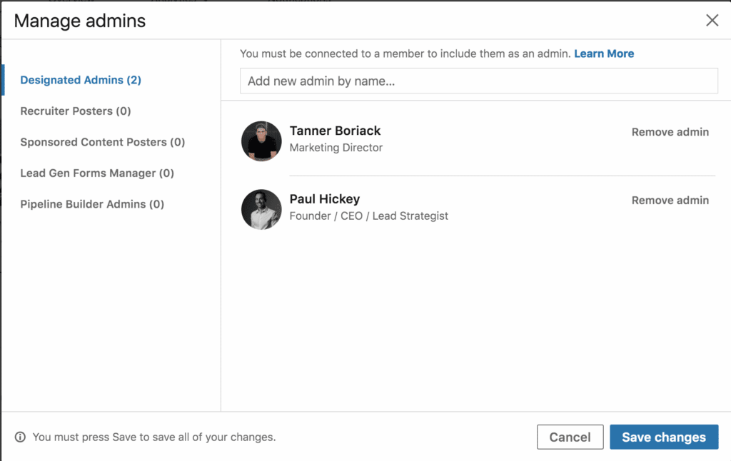 Digital Marketing | How To Manage Admins On Your Company LinkedIn Page